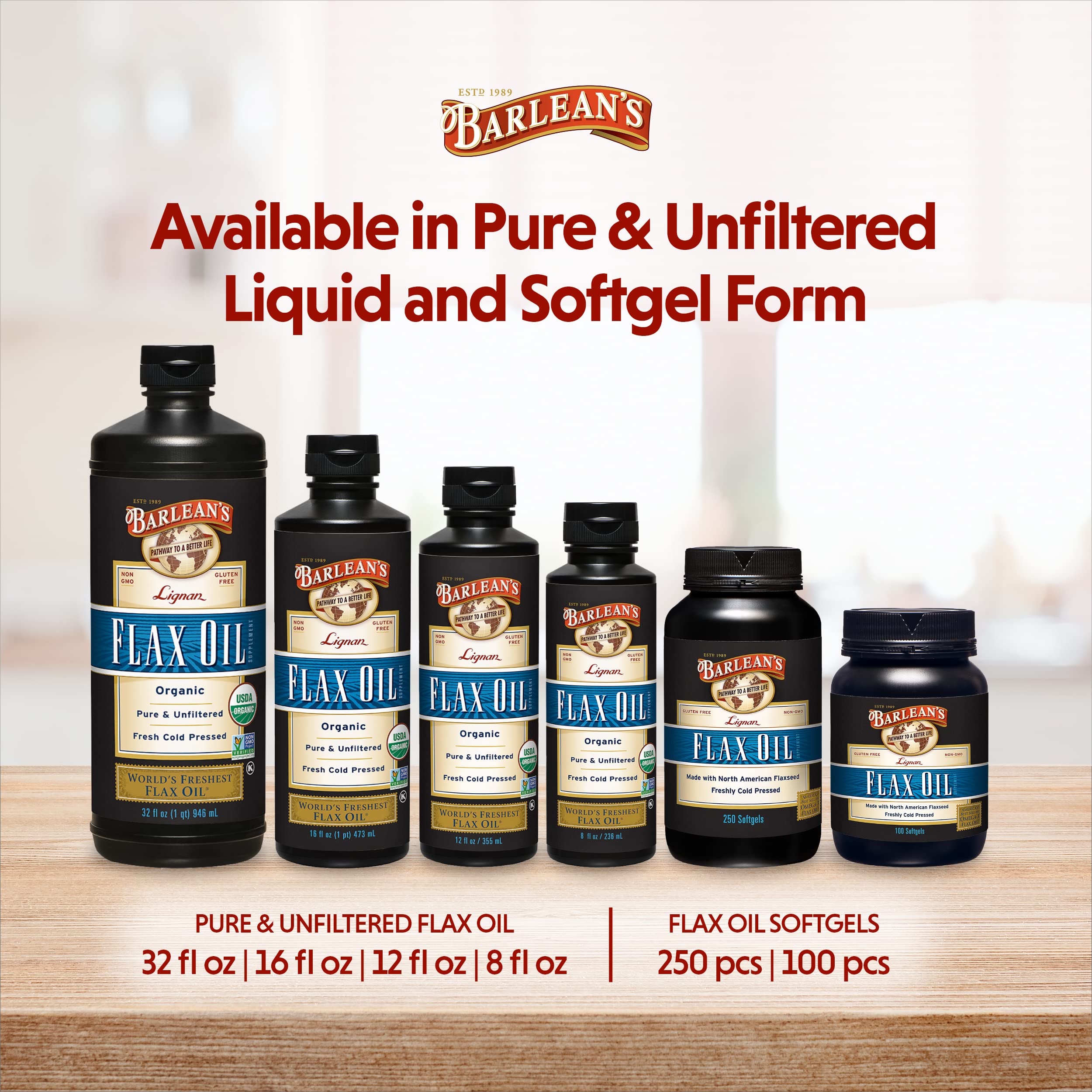 flax seed oil for overall wellness