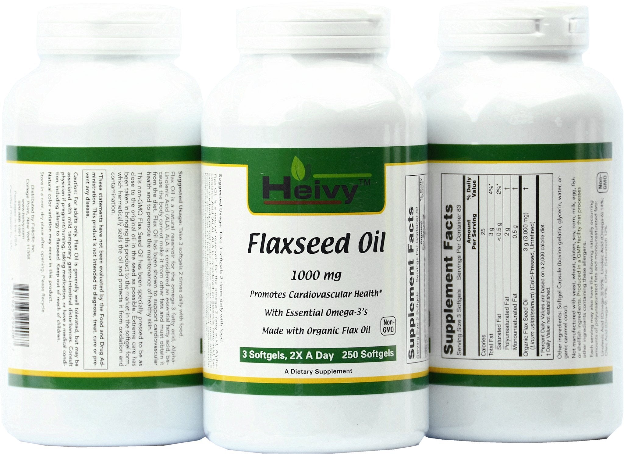 flax seed oil for wellness