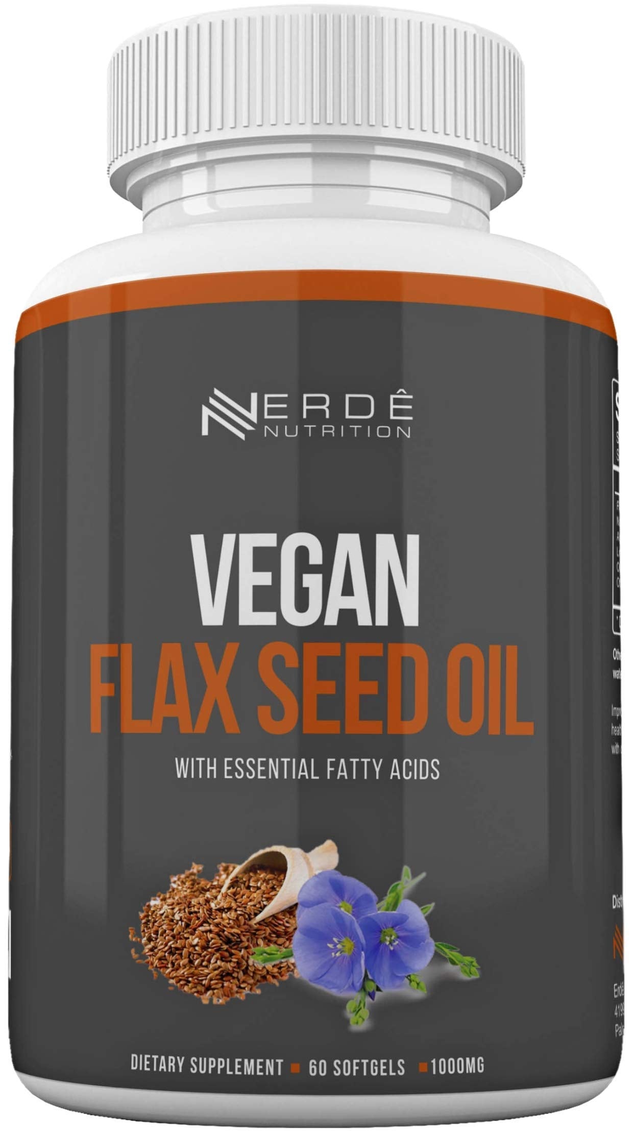 flax seed oil softgels for heart health