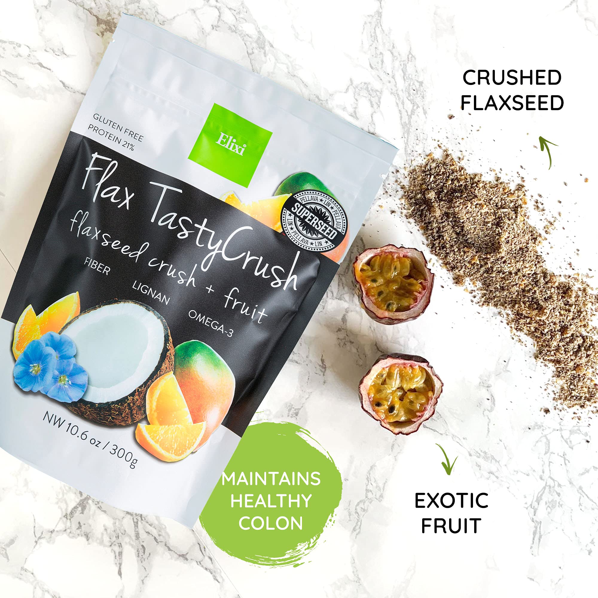 flaxseed and fruit blend benefits