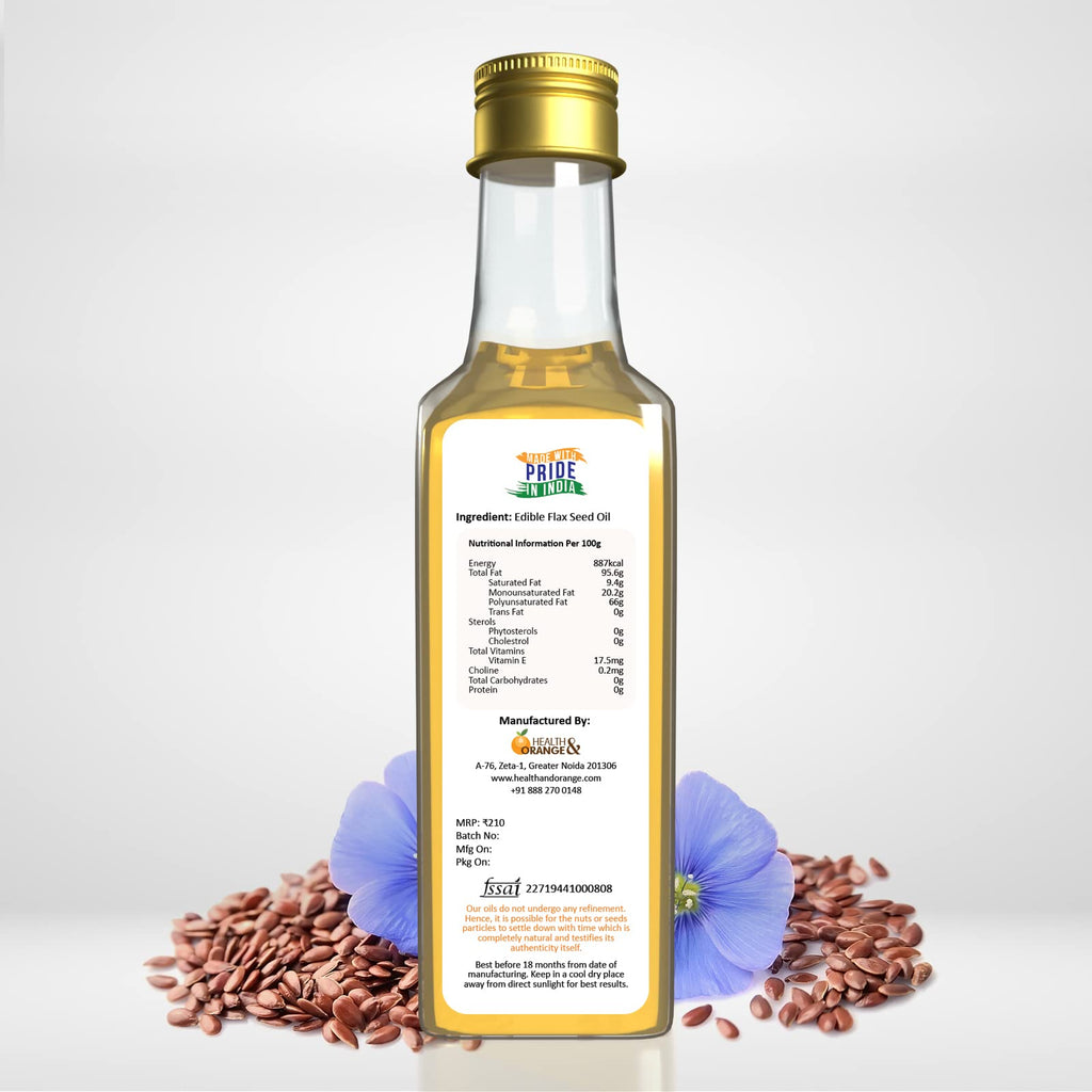flaxseed oil for cooking