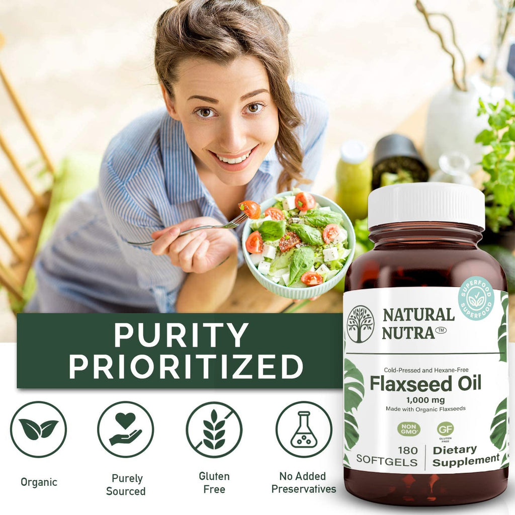 flaxseed oil for healthy skin
