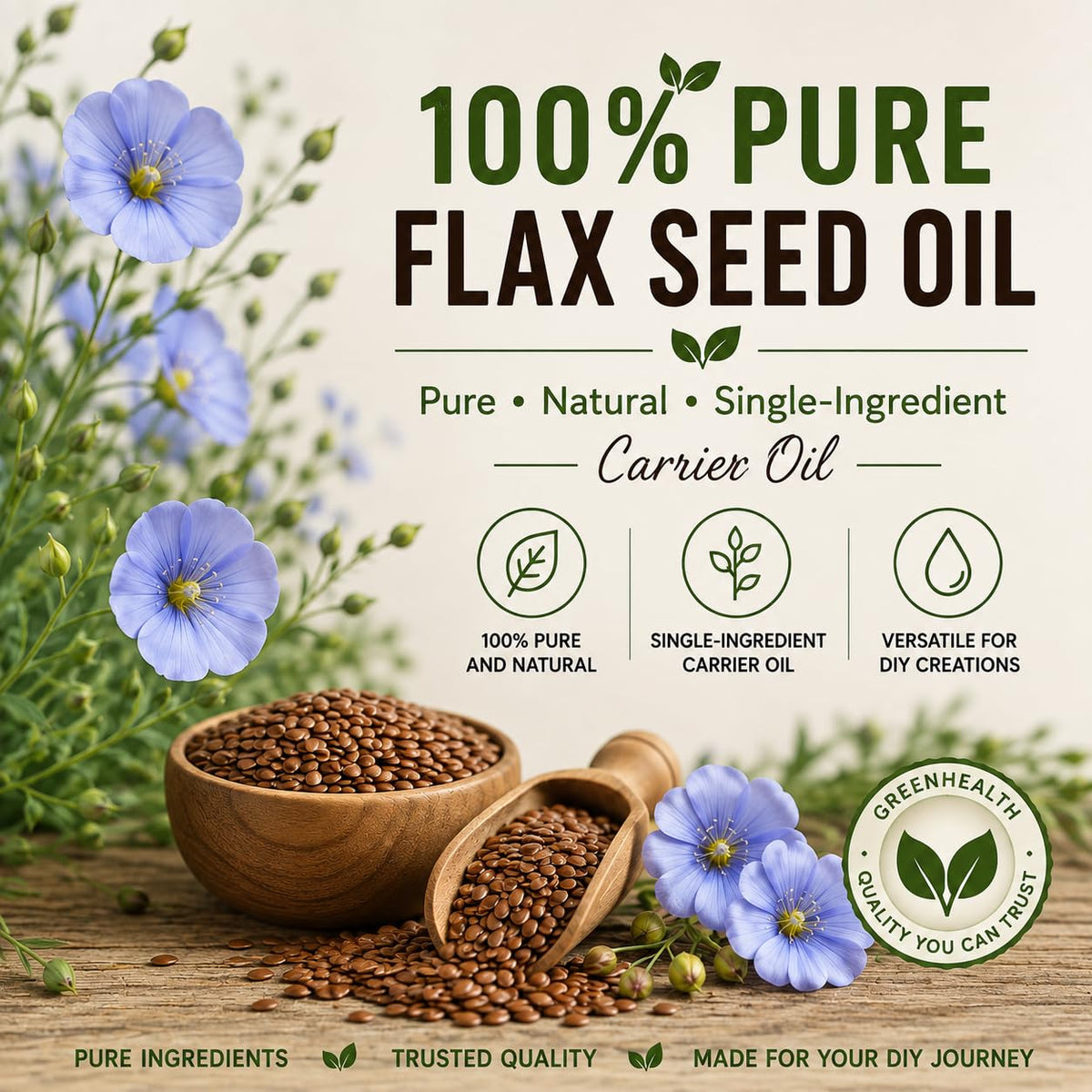flaxseed oil for healthy skin