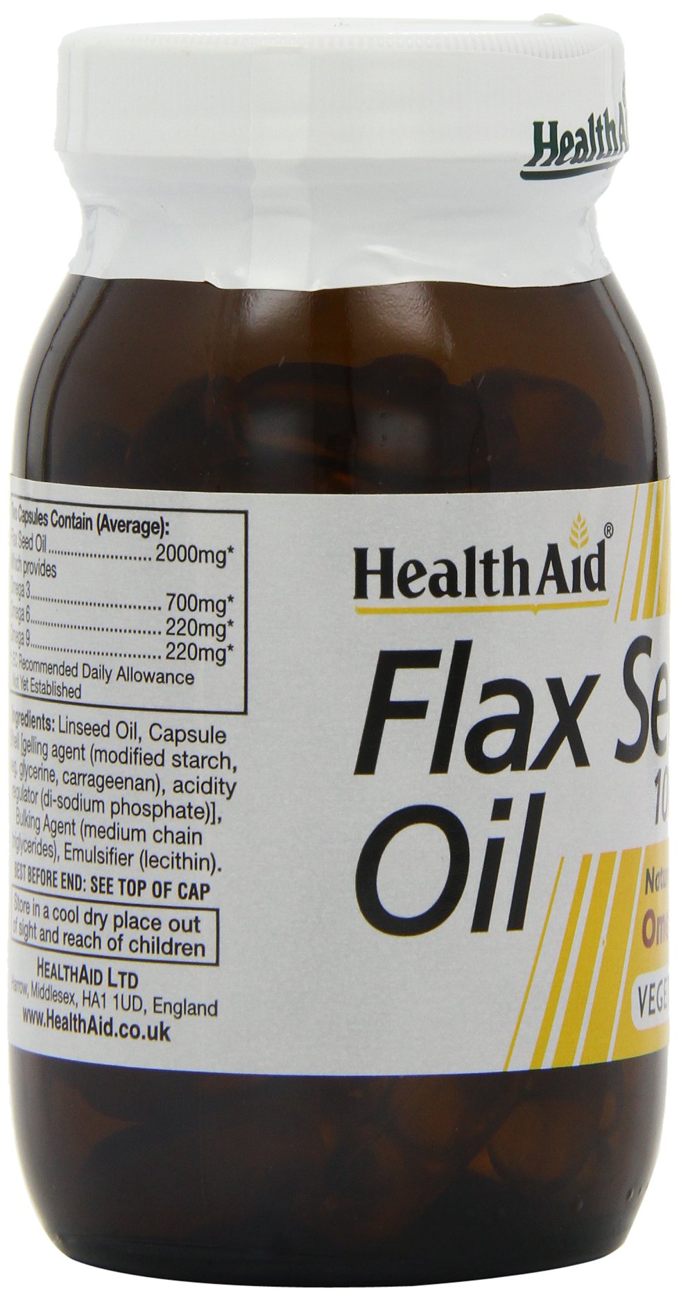 flaxseed oil for omega-3 support
