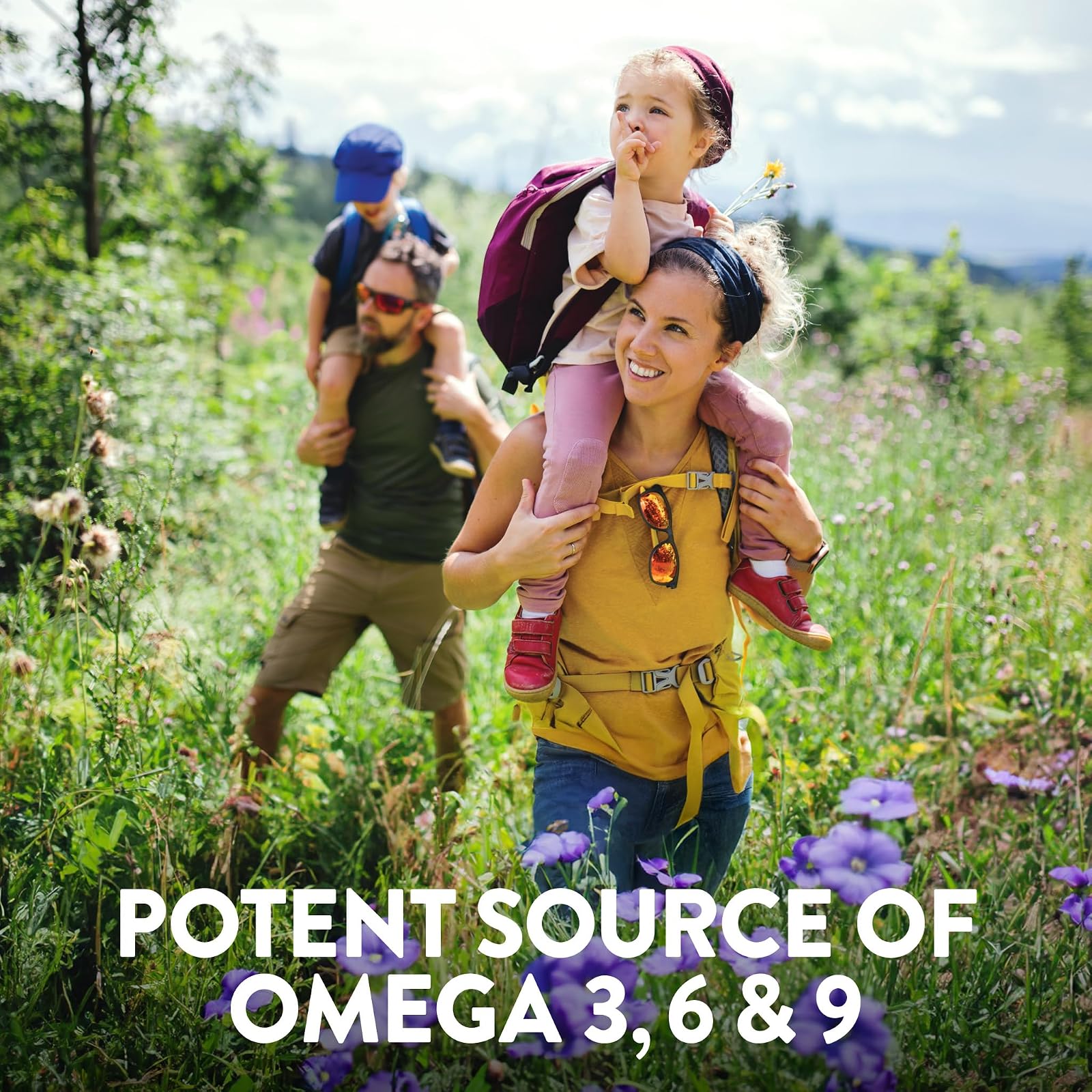 flaxseed oil softgels for wellness