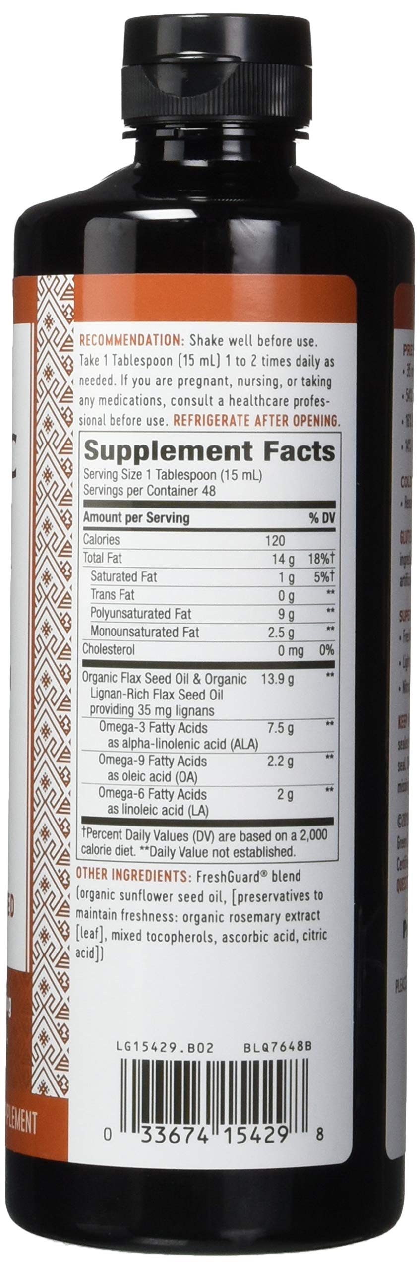 flaxseed oil super lignan benefits