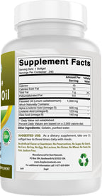 flaxseed oil supplement for wellness