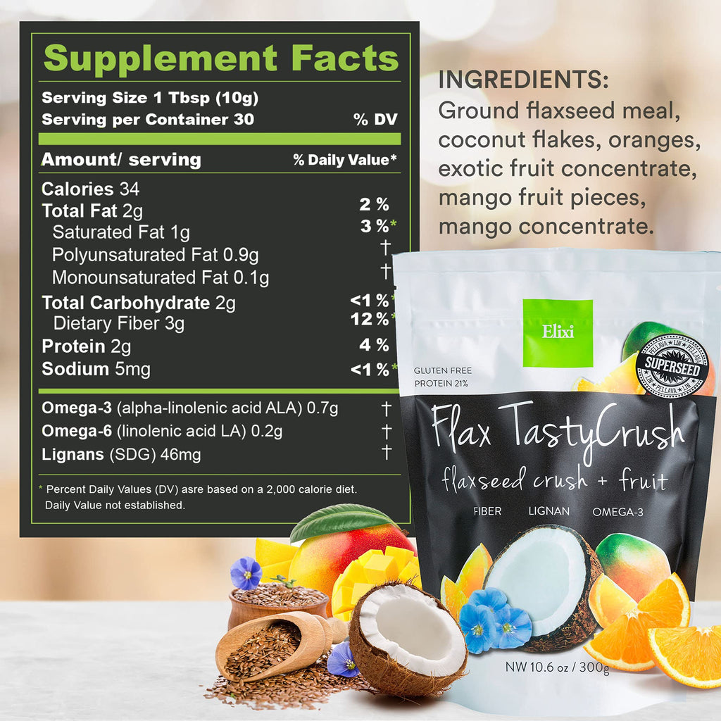 flaxseed rich in omega-3 fatty acids