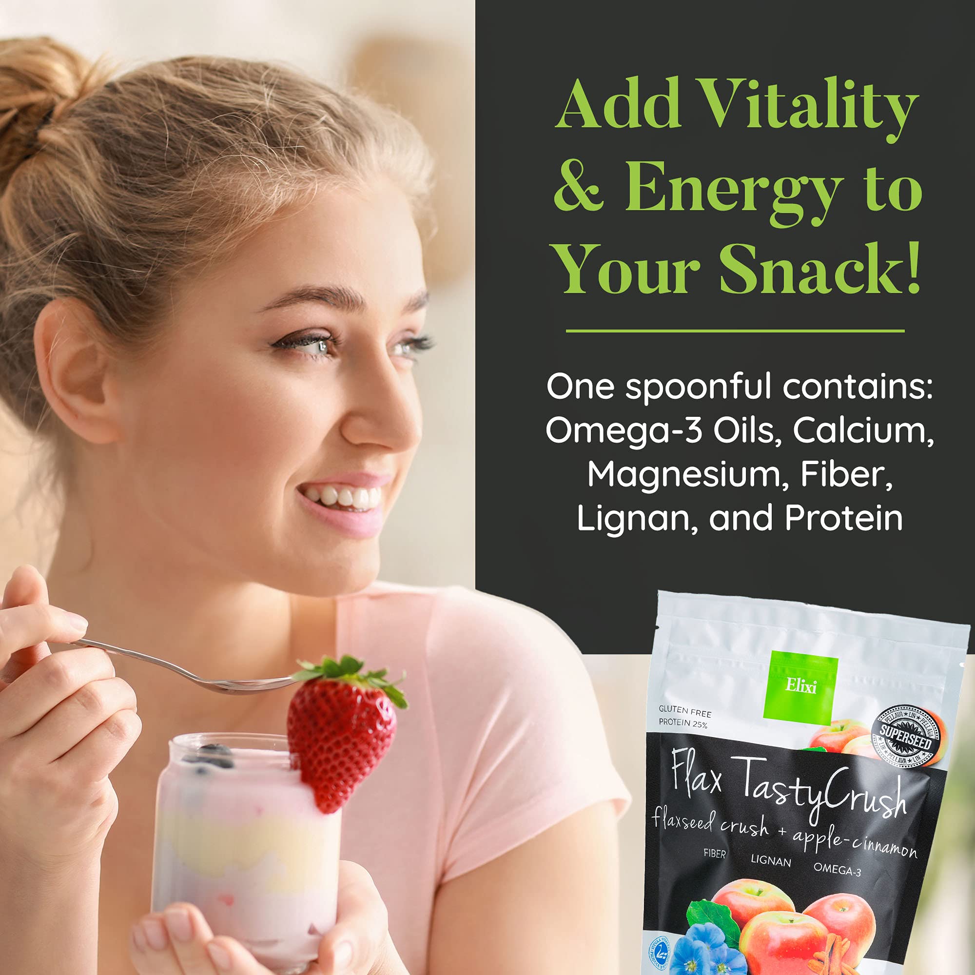 flaxseed snack for energy boost