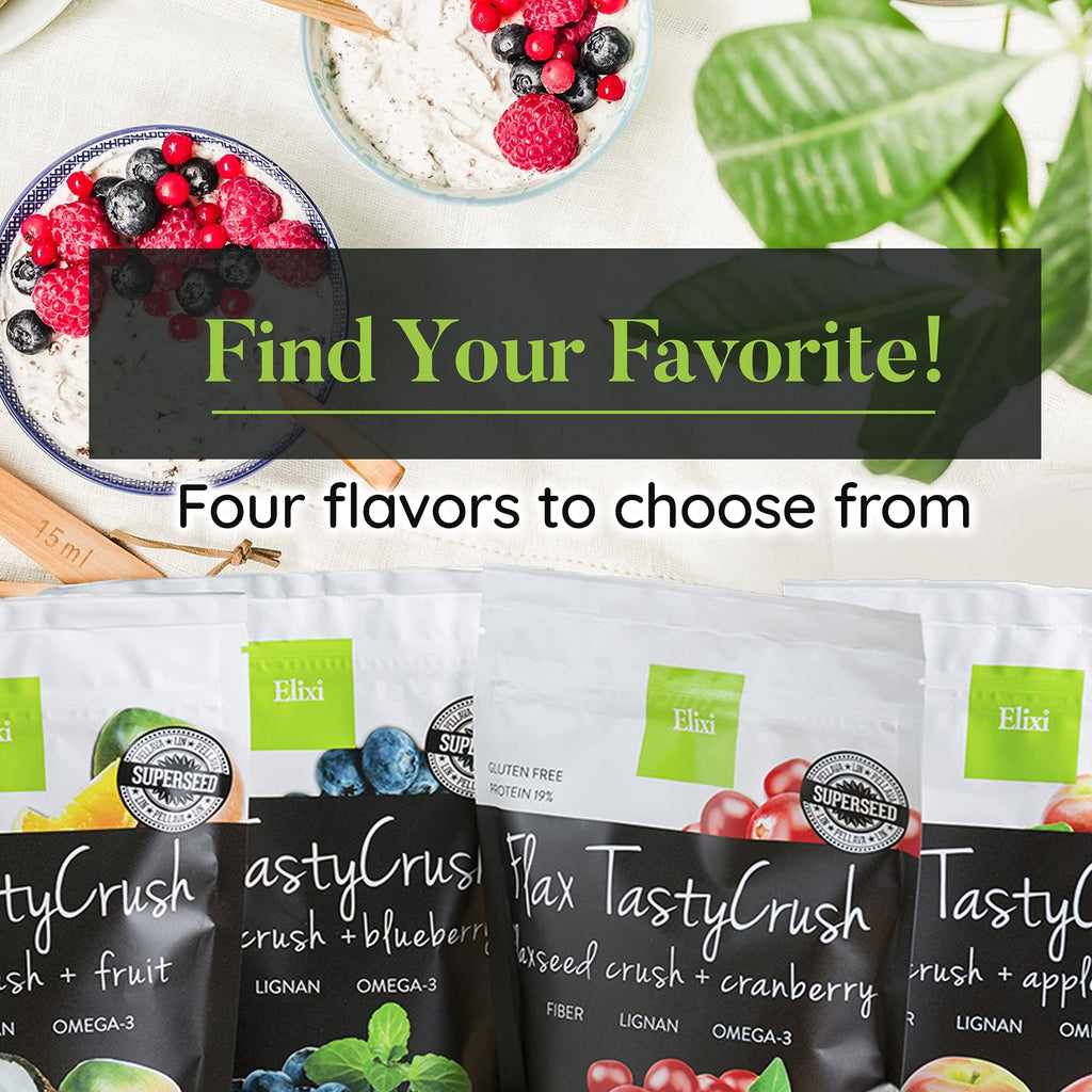 flaxseed snack for on-the-go nutrition