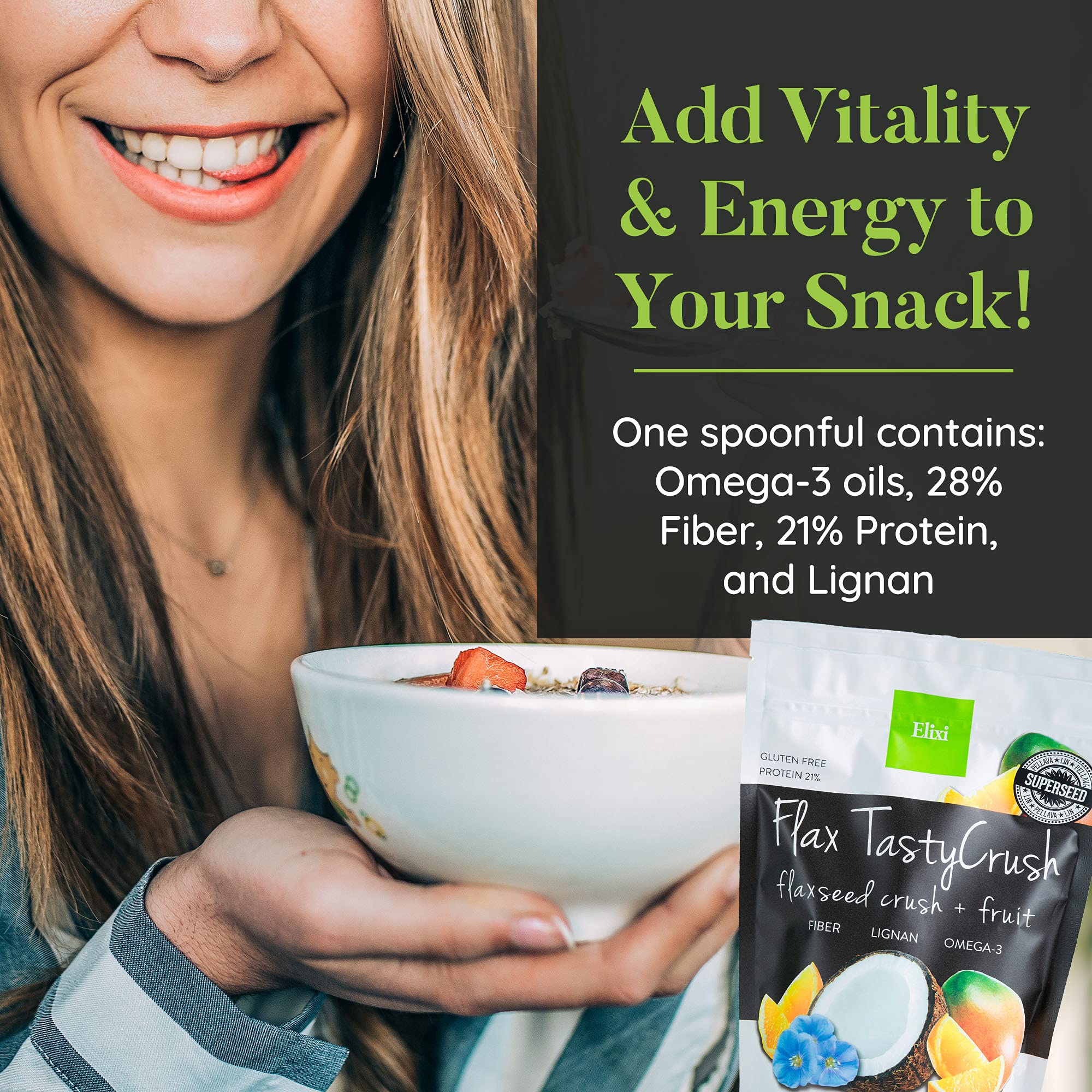 flaxseed snack for women’s health
