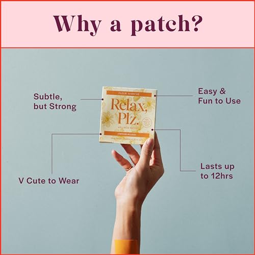 Fleur Marche Relax calming patch benefits