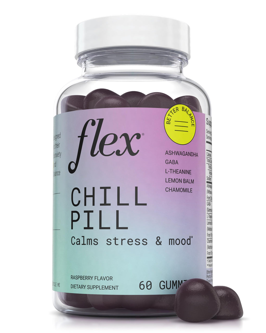 FLEX Chill Pill stress relief gummies