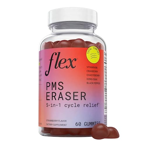 FLEX PMS Eraser gummies for cramping relief