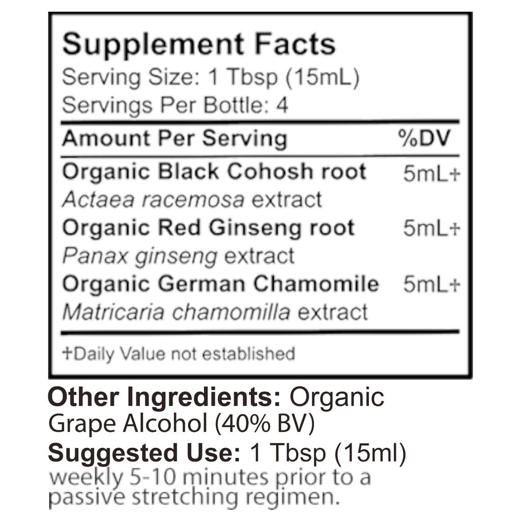 Flexibility supplement for active lifestyles