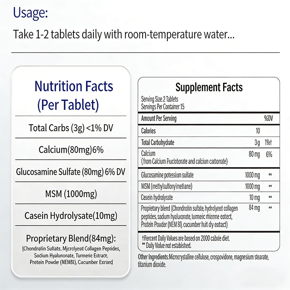 flexible joints nutrient supplement EGUOO