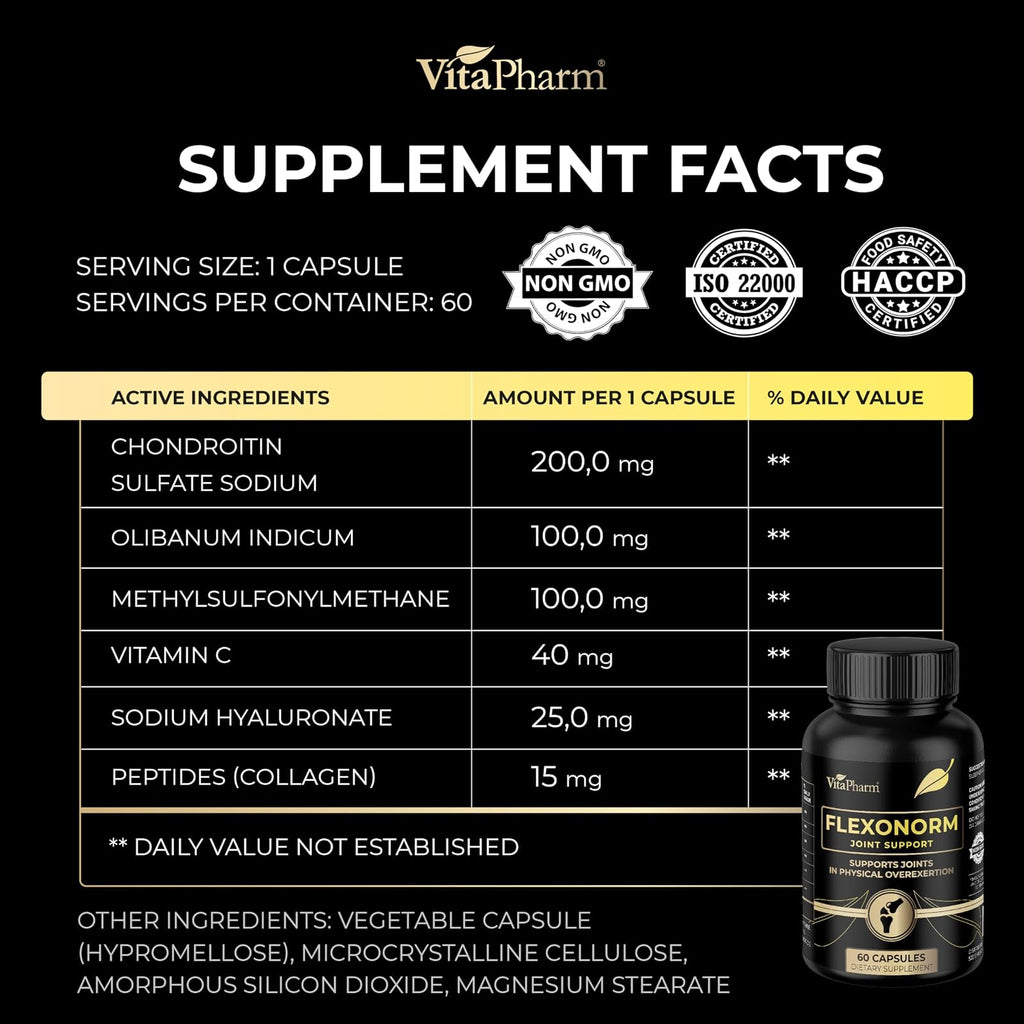 Flexonorm joint supplement with glucosamine