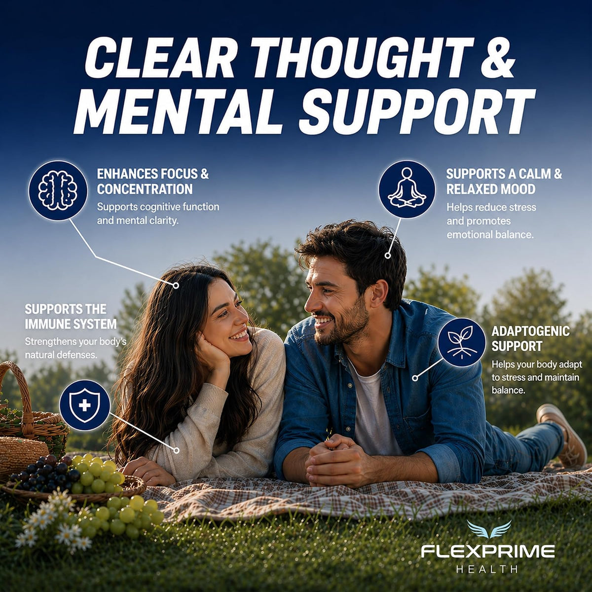 FlexPrime Ashwagandha gummies for mood enhancement