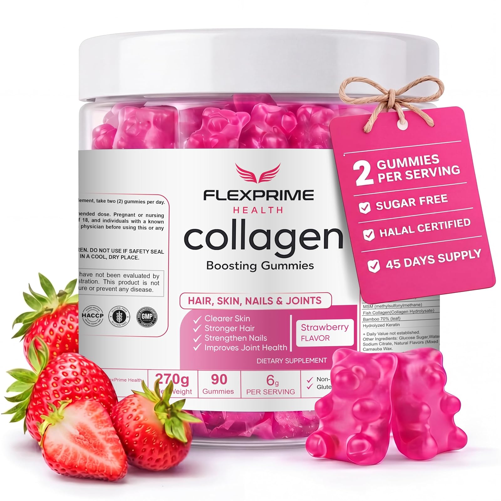 FlexPrime collagen gummies for skin