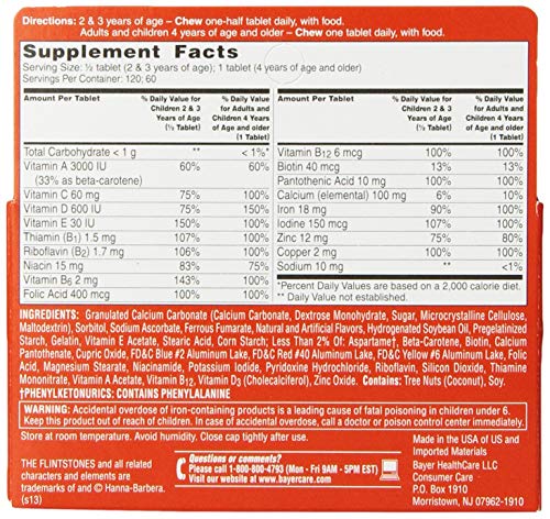 Flintstones multivitamin for women