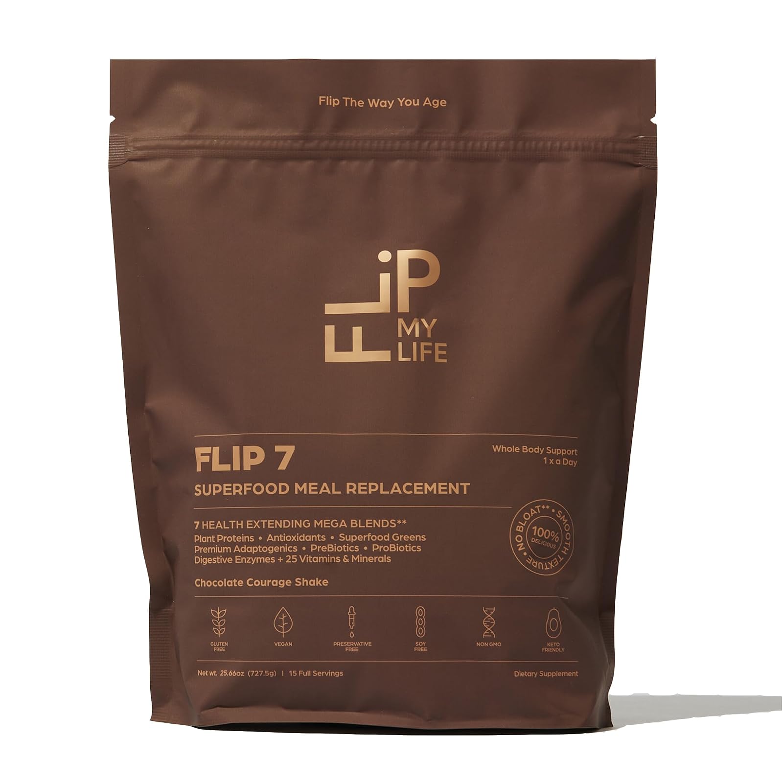 Flip 7 plant-based protein powder