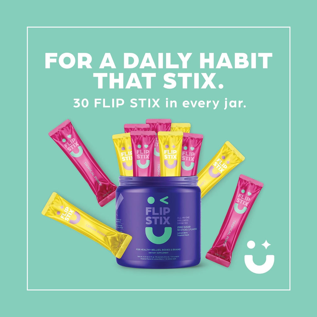 Flip Stix kids vitamin supplement