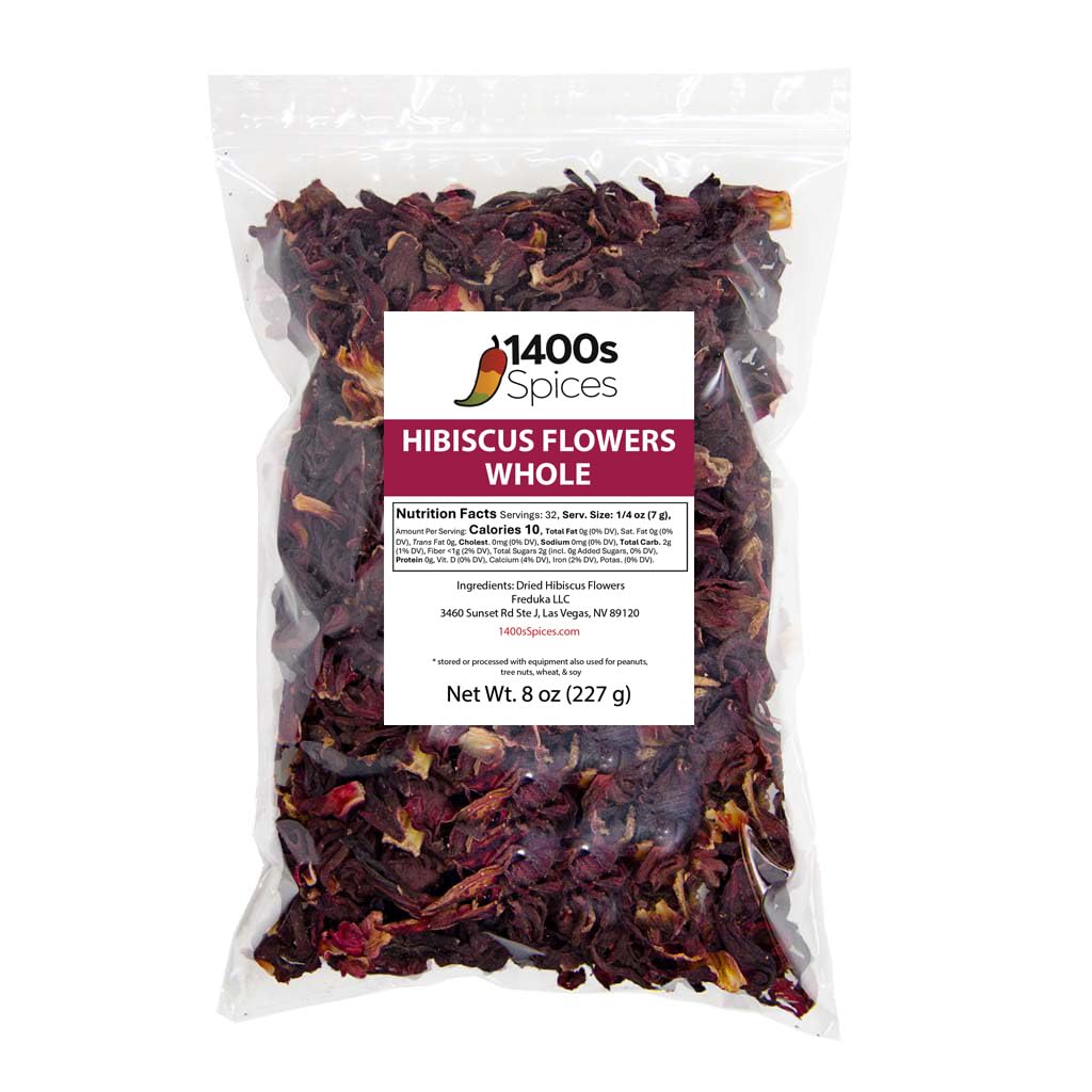 flor de jamaica dried hibiscus flowers