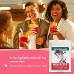 flor de jamaica herbal tea