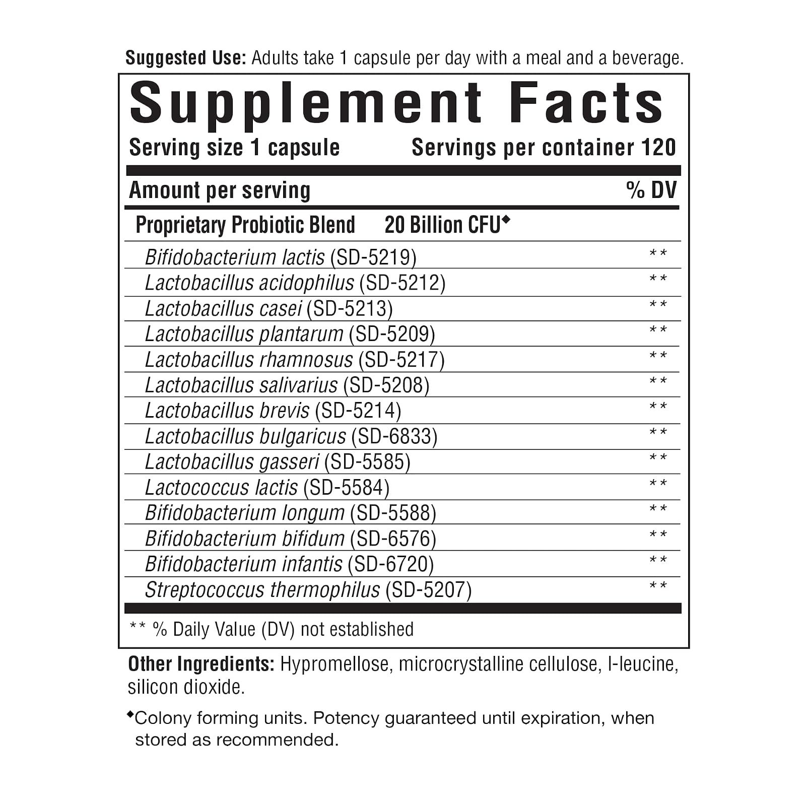 Flora 20-14 probiotic ultra strength