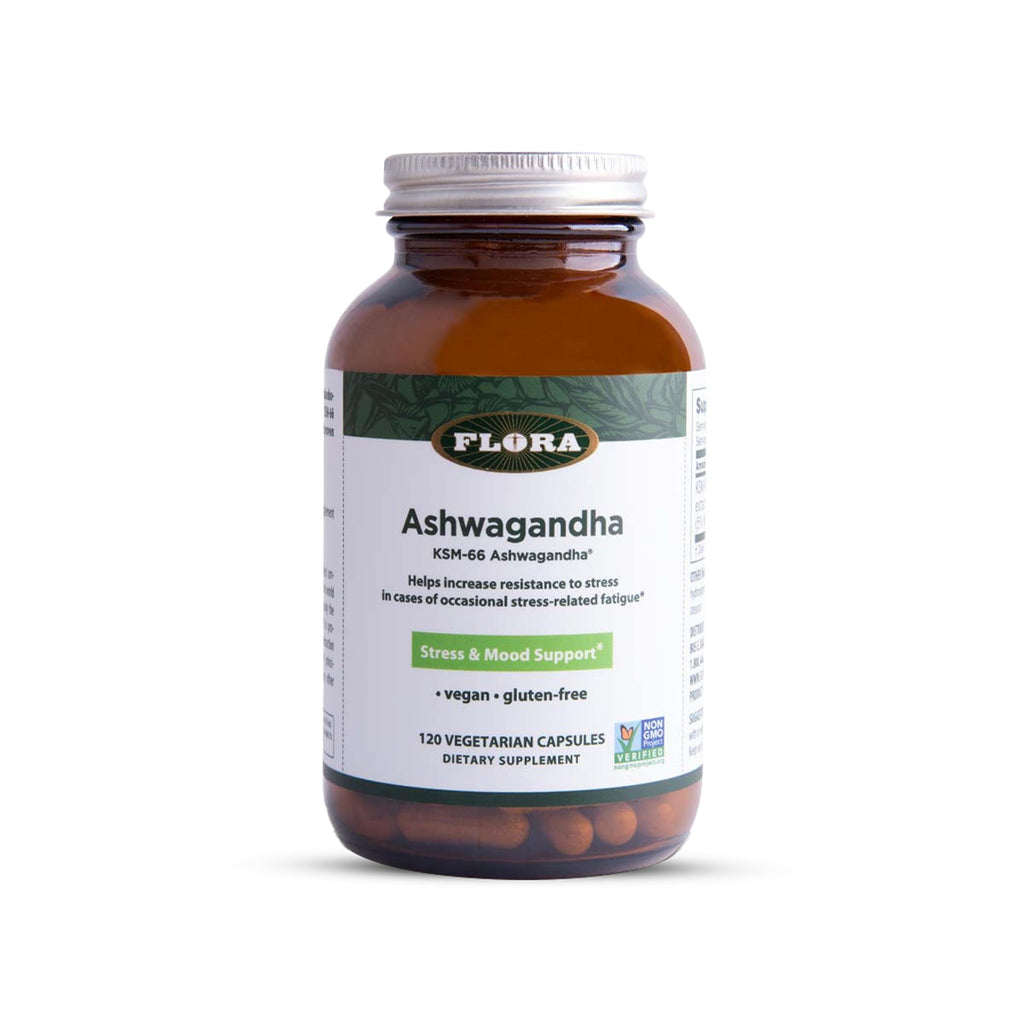 Flora Ashwagandha vegan stress support