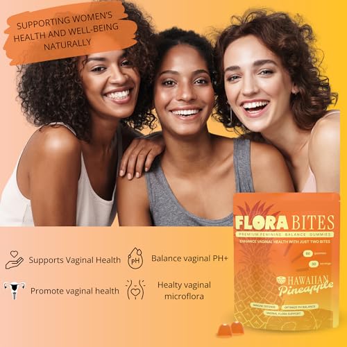 Flora Bites gummies for feminine health