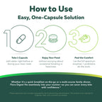 Flora capsules for digestive enzyme support