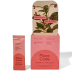 Flora Code probiotic powder peach flavour