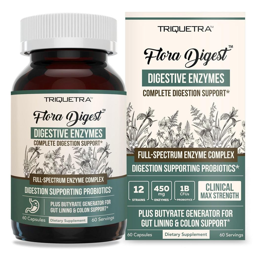 Flora digestive enzymes for gut health