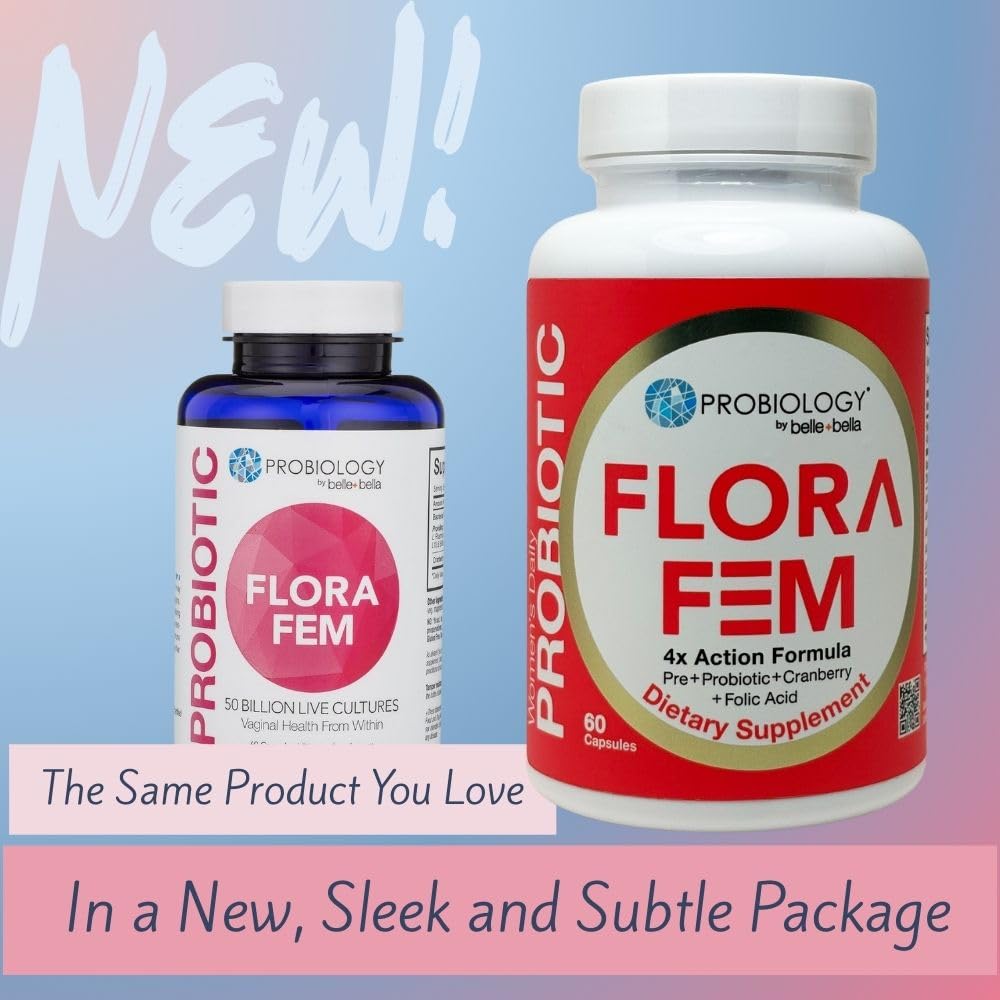 Flora Fem capsules for digestive support