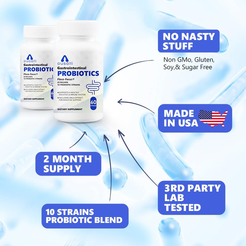 Flora-Focus digestive support supplement