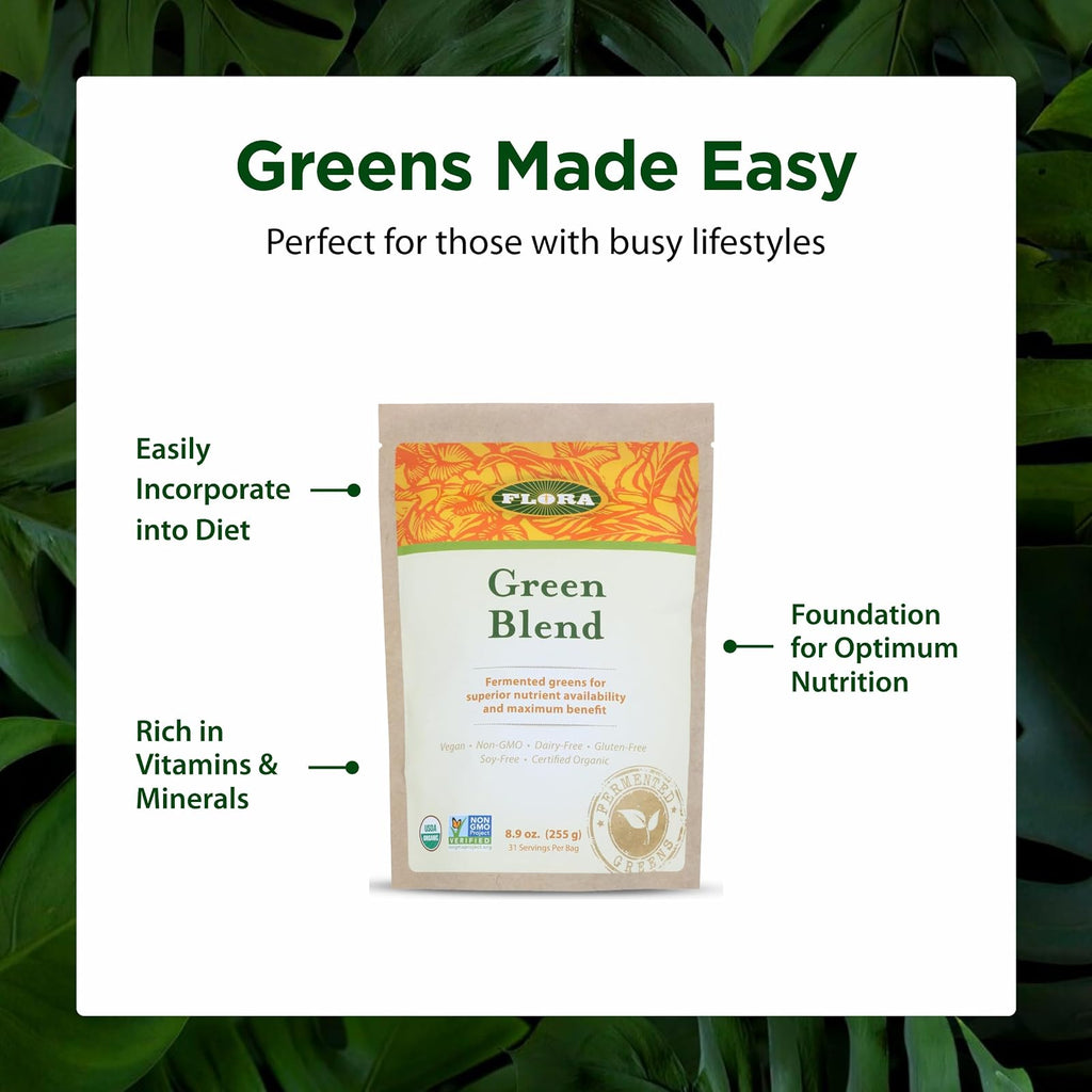 Flora green blend energy booster