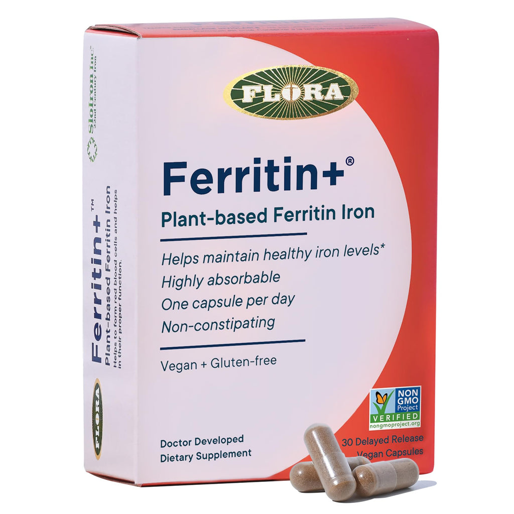 Flora iron supplement for energy