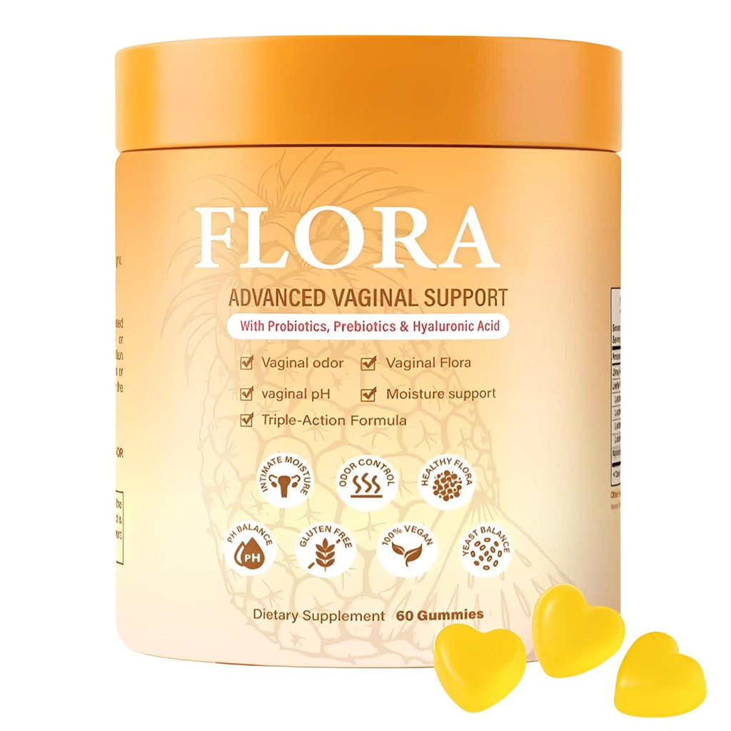 Flora Plus probiotic vaginal health gummies