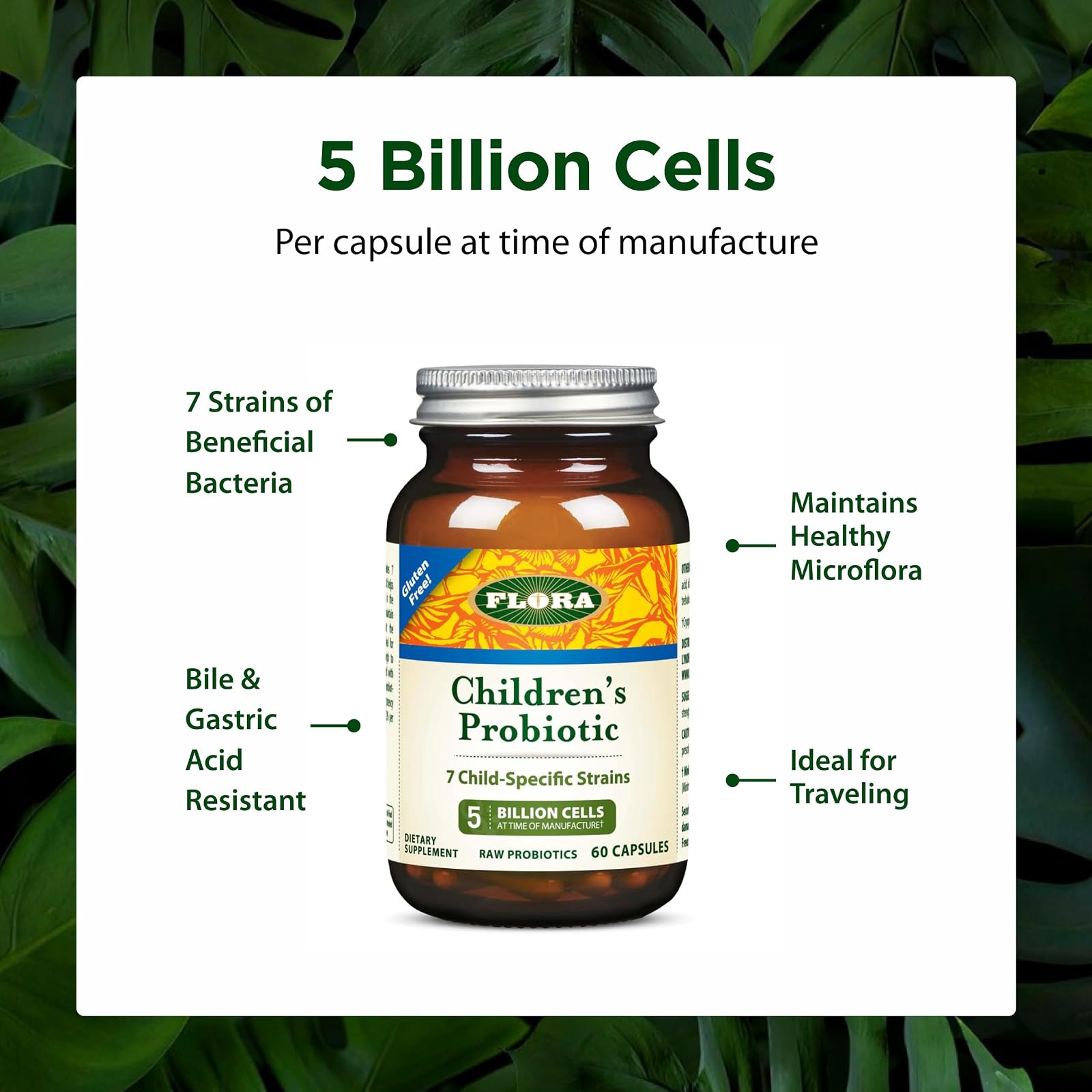 Flora probiotics support healthy immunity