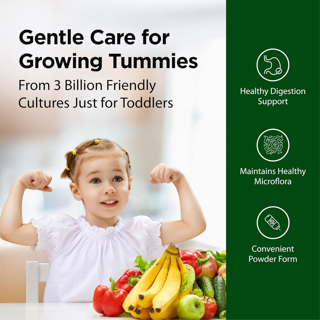 Flora probiotics support toddler immunity