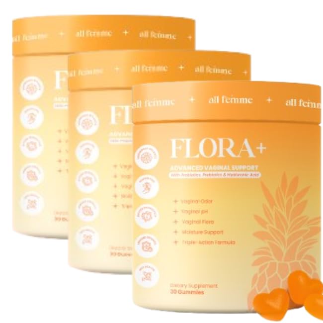 Flora vaginal probiotic gummies for balance