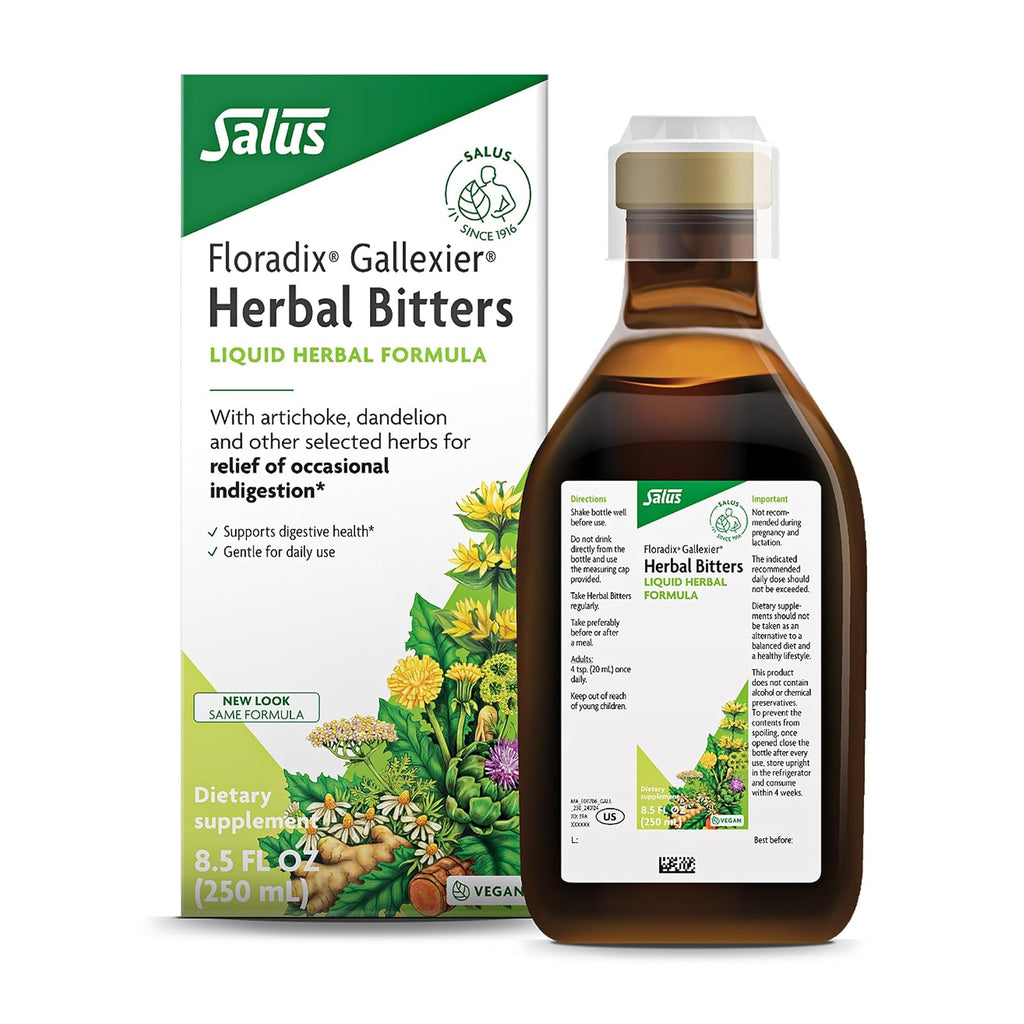Floradix Gallexier herbal bitters benefits
