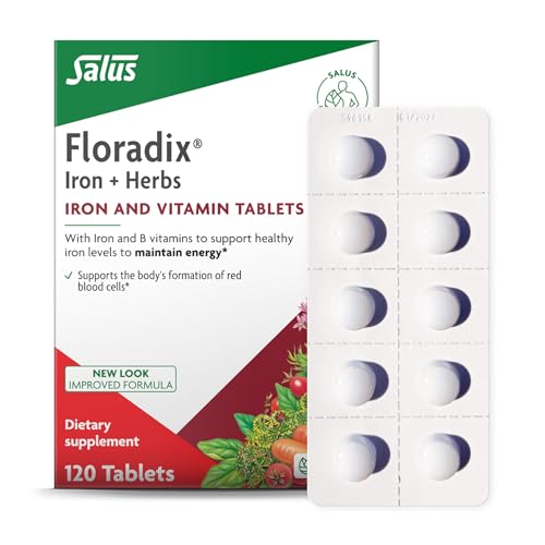 Floradix iron tablets for energy