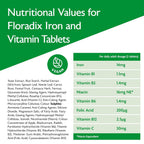 Floradix iron tablets for vitality