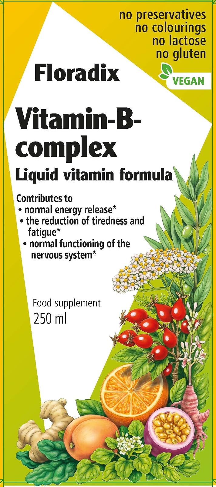 Floradix Vitamin B Complex liquid benefits