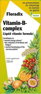 Floradix Vitamin B Complex liquid benefits