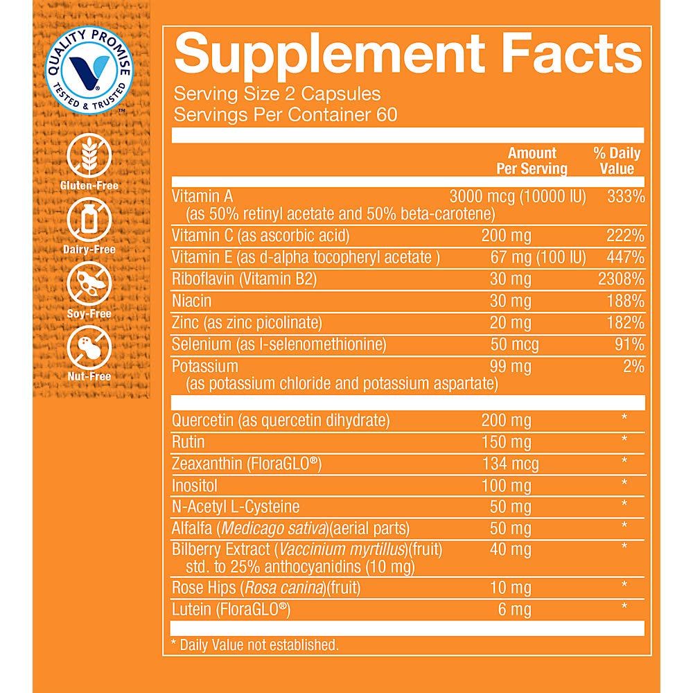 FloraGLO lutein supplement for vision support