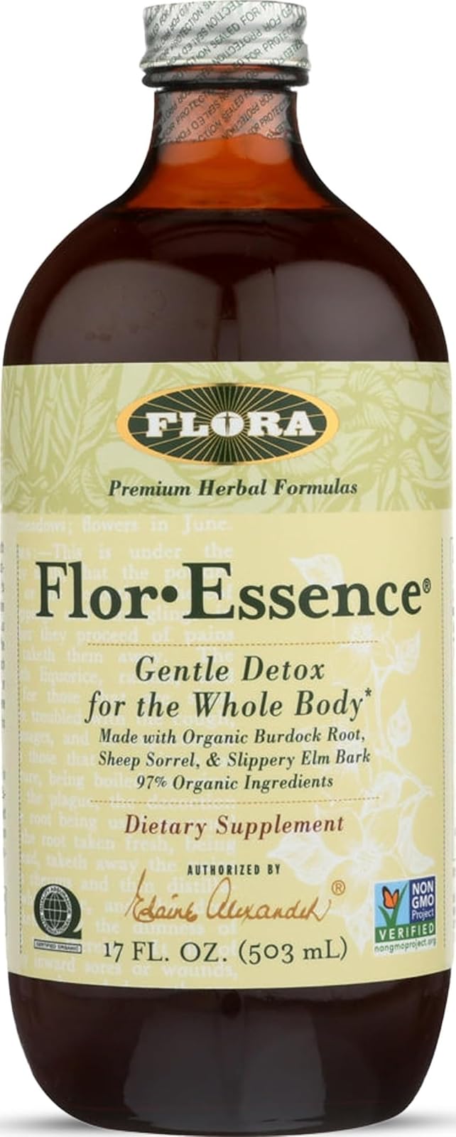 FloraHealth detox tea for gentle cleansing