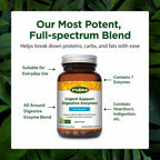 FloraHealth vegan digestive enzymes capsules